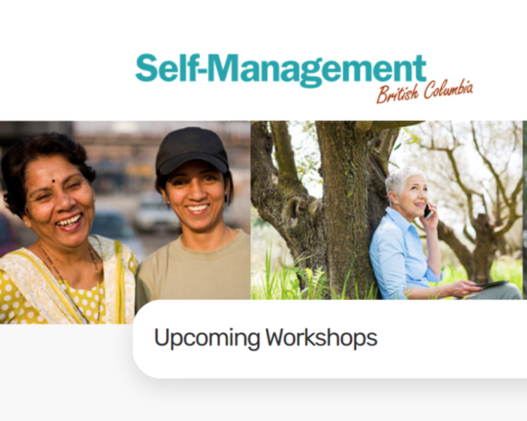 Self-Management BC offers FREE health programs to adults in BC living ...